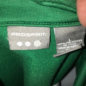Prospirit | Jackets & Coats | Mens Pro Spirit Green Athletic Jacket ...